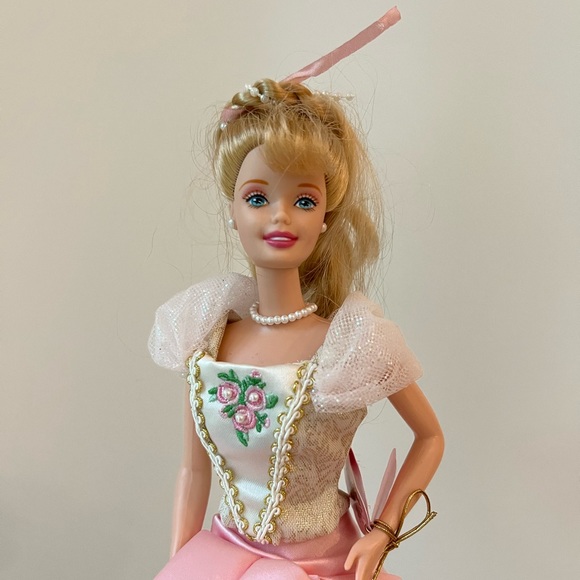 Barbie | Toys | Vintage Barbie Princess Pink With Roses | Poshmark